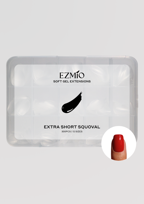 Extra Short Squoval Soft Gel Extensions