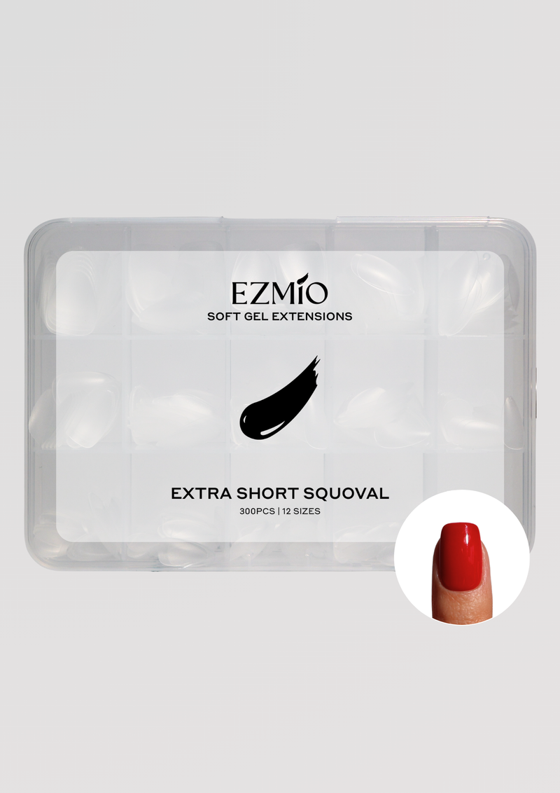 Extra Short Squoval Soft Gel Extensions