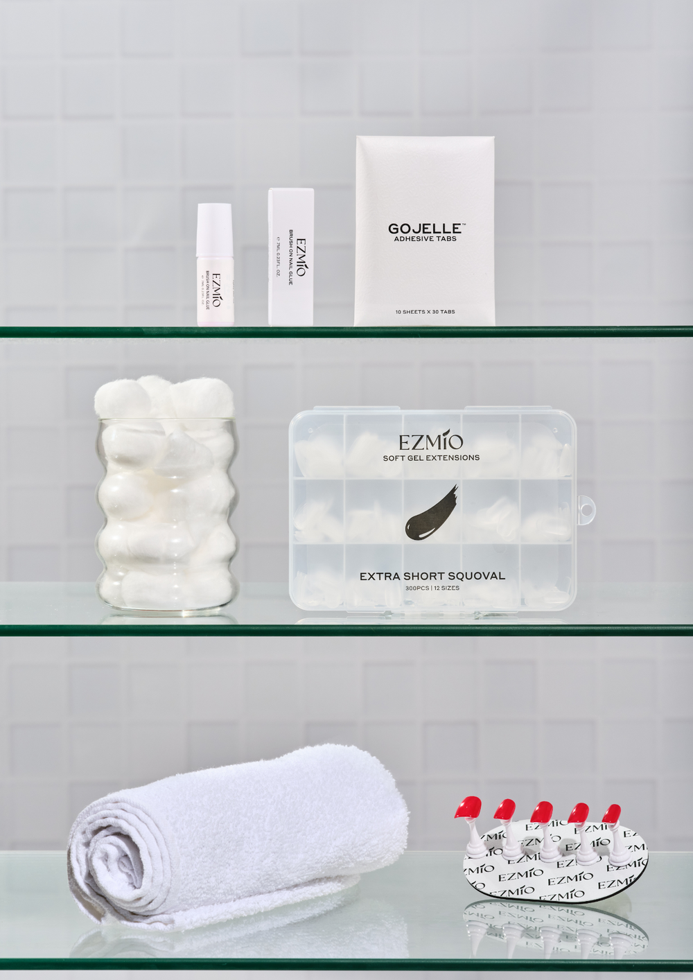 DIY Press On Nails Kit | Soft Gel Nail Extensions | Ezmio Beauty
