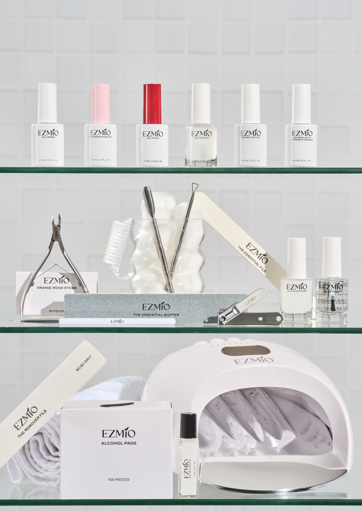 Ultimate Gel Nail Kit | All-In-One Gel Nails at Home - Ezmio Beauty