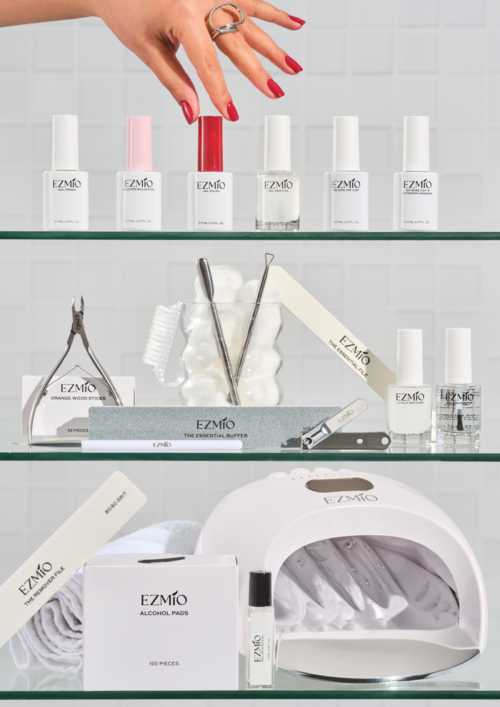 Ultimate Gel Nail Kit | All-In-One Gel Nails at Home - Ezmio Beauty